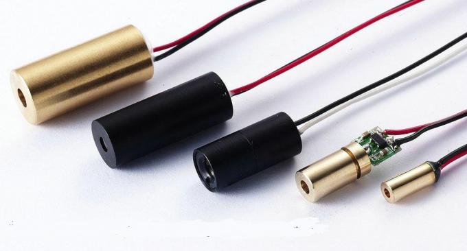 532nm 1mw Green Dot Laser Diode Module For Laser Pointer , Laser Stage ...