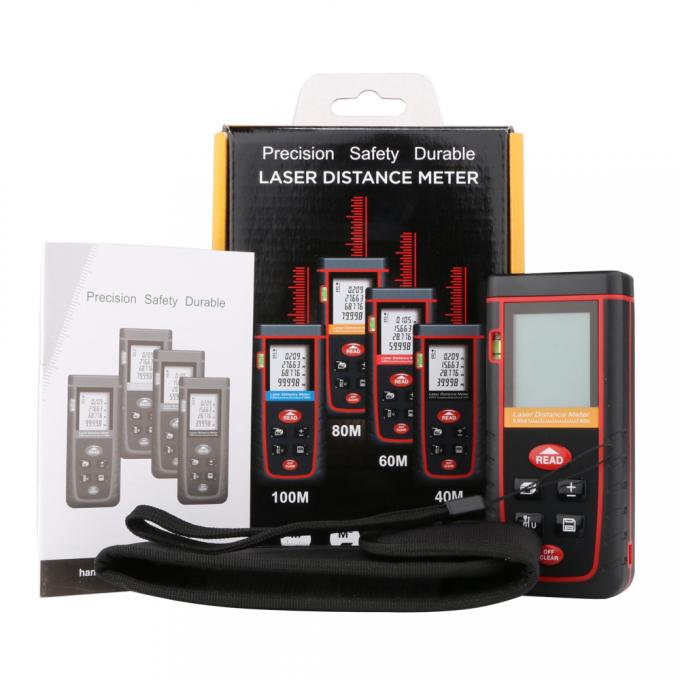 New 80m Self-Calibration Laser Distance Meter For Engineering ...