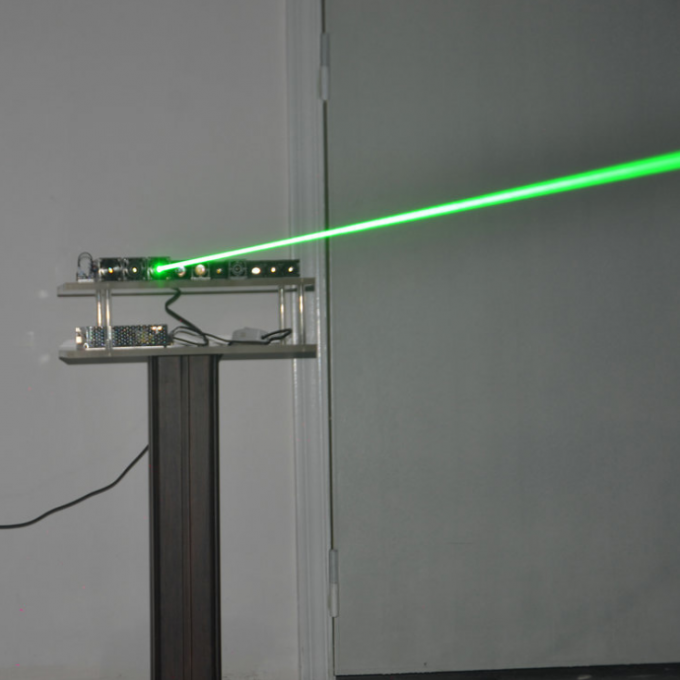 515nm 60mw Green Dot Beam Laser Module With TTL Modulation For Laser ...