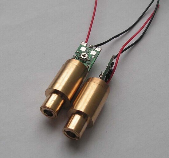 532nm 1mw Green Dot Laser Diode Module For Laser Pointer , Laser Stage ...