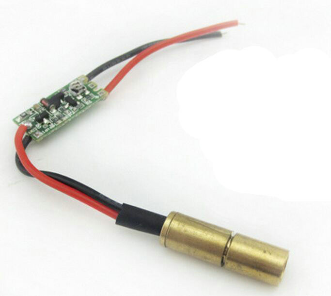 Smallest Size 532nm 10mW Green Dot Laser Diode Module For Electrical ...
