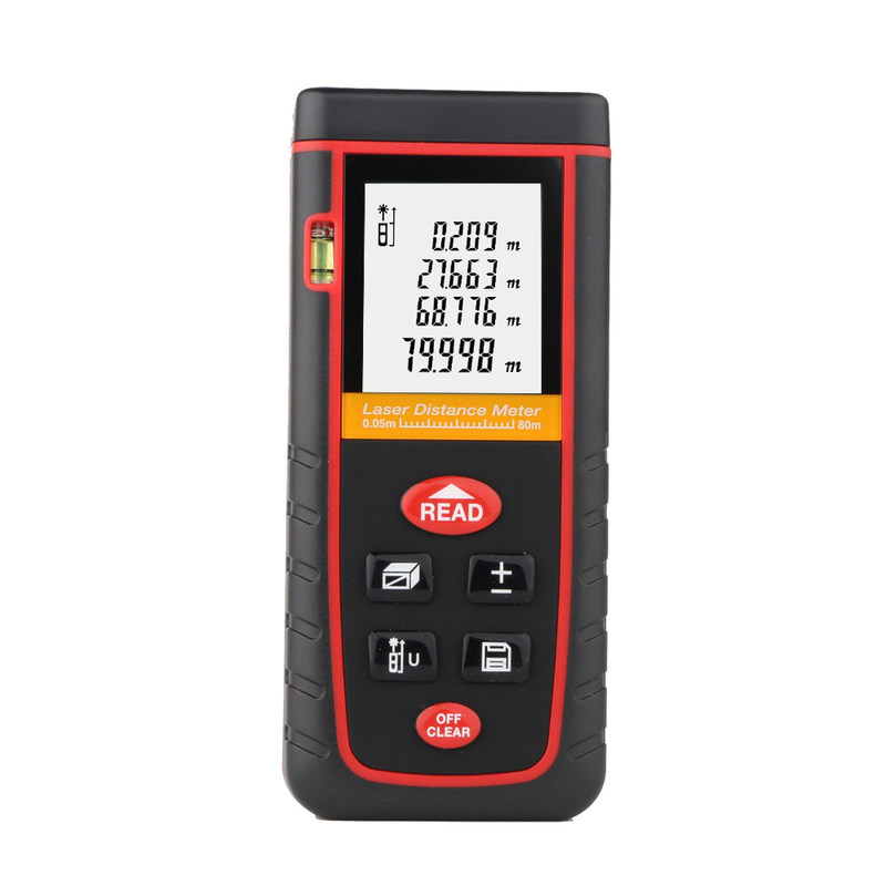 New 80m Self-Calibration Laser Distance Meter For Engineering ...