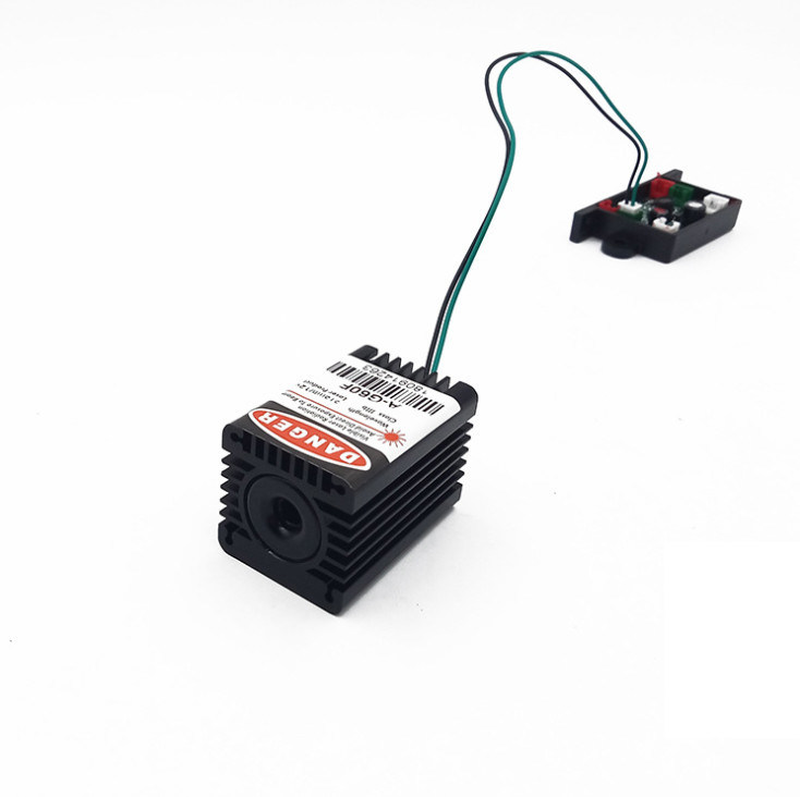 520nm 80mw Green Dot Beam Laser Module With TTL Modulation For Laser ...