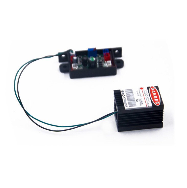 520nm 40mw Green Dot Beam Laser Module With TTL Modulation For Laser ...