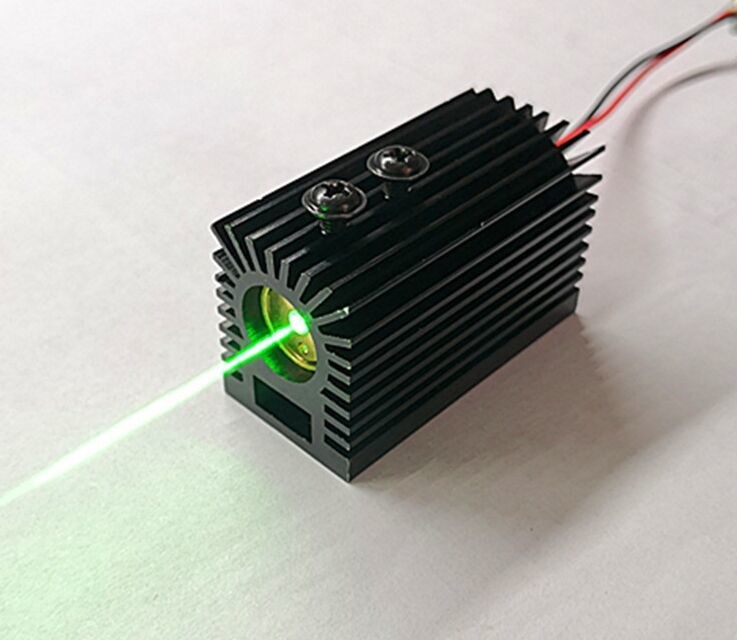 Industrial Grade DC 3-5V 532nm 30mw Green Dot Laser Module With ...