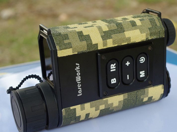 500m Laser Range Finder and 200m Night Vision Monocular Combo